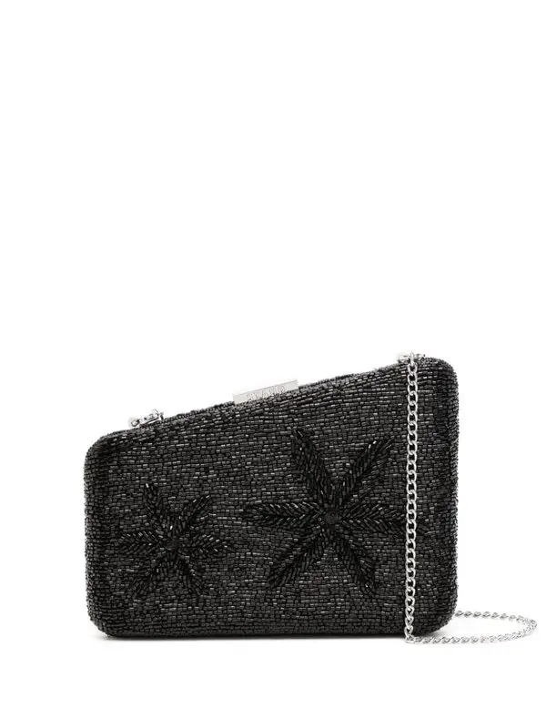 Staud Carmella Beaded Clutch - Black