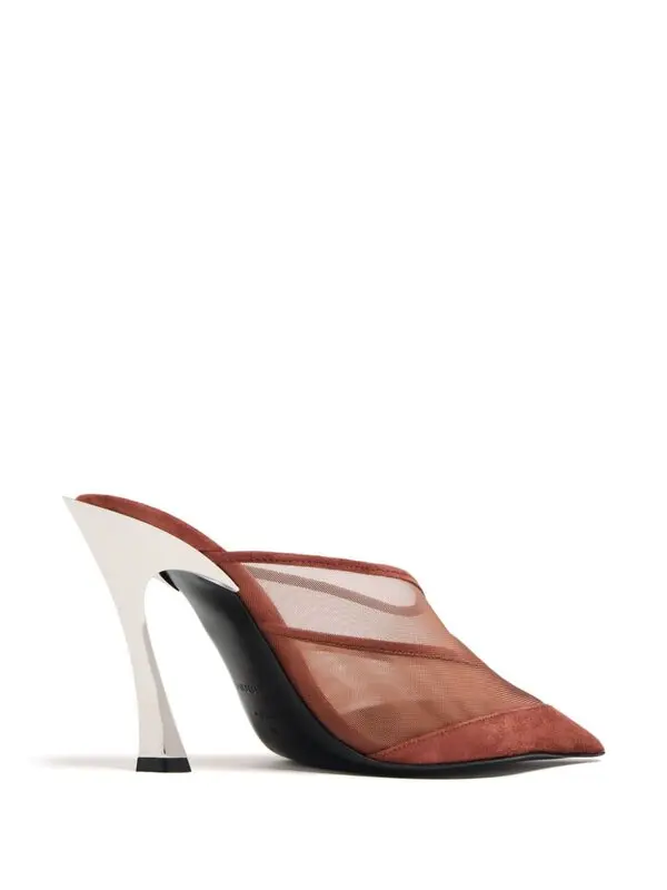 MUGLER Fang 95mm Mesh Mules