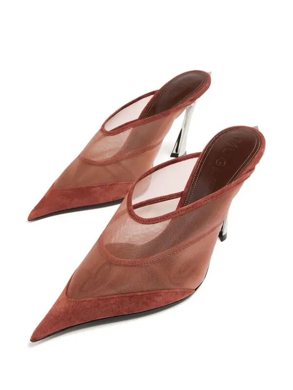 MUGLER Fang 95mm Mesh Mules