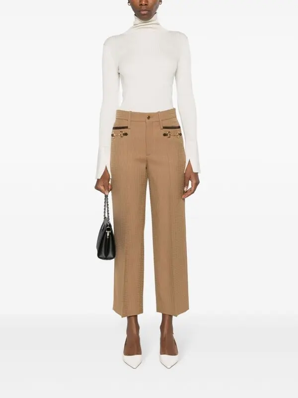 Gucci Horsebit-detailed Tailored Trousers