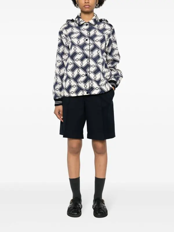 Moncler Iasone Graphic-print Hooded Jacket