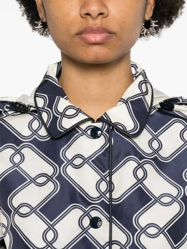 Moncler Iasone Graphic-print Hooded Jacket