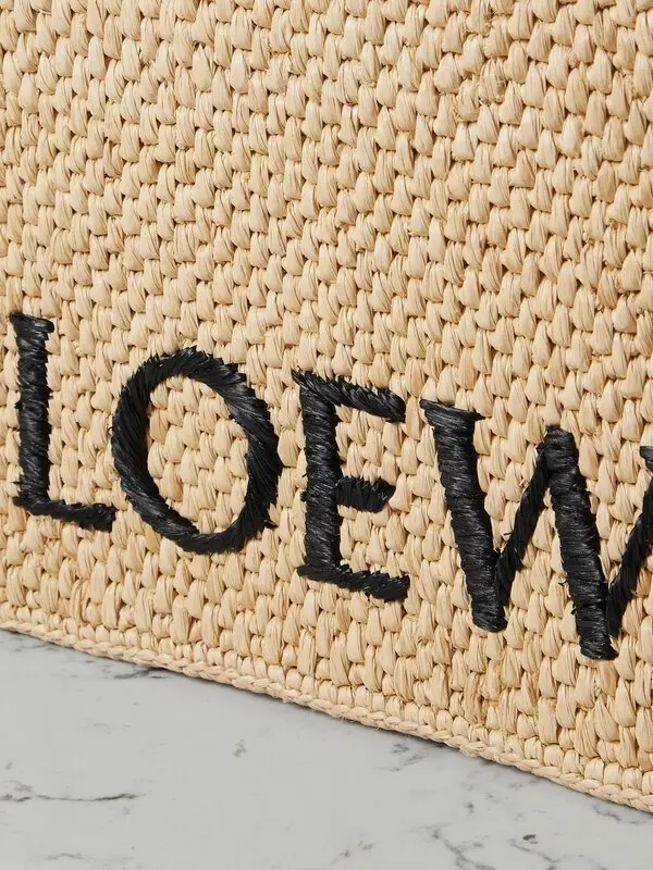 Loewe Raffia Tote