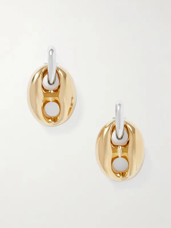 Rabanne Xtra Eight Earrings - Gold