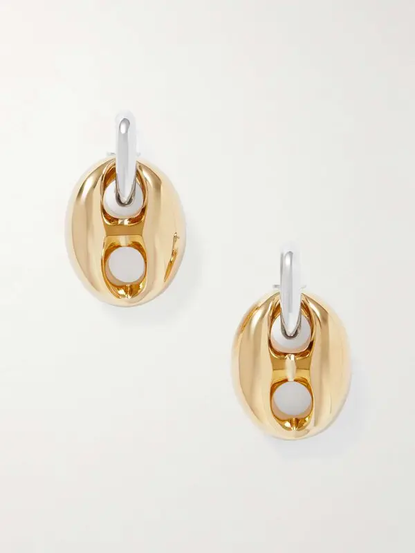 Rabanne Xtra Eight Earrings - Gold