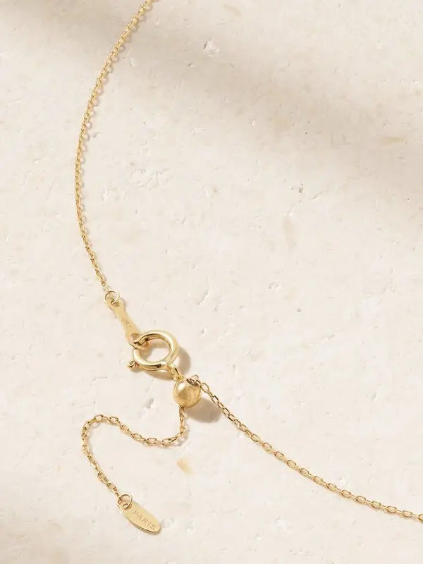 PERSEE Danaé Diamond Necklace - Gold