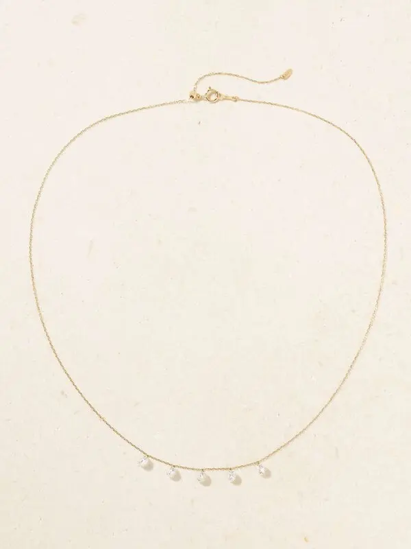 PERSEE Danaé Diamond Necklace - Gold