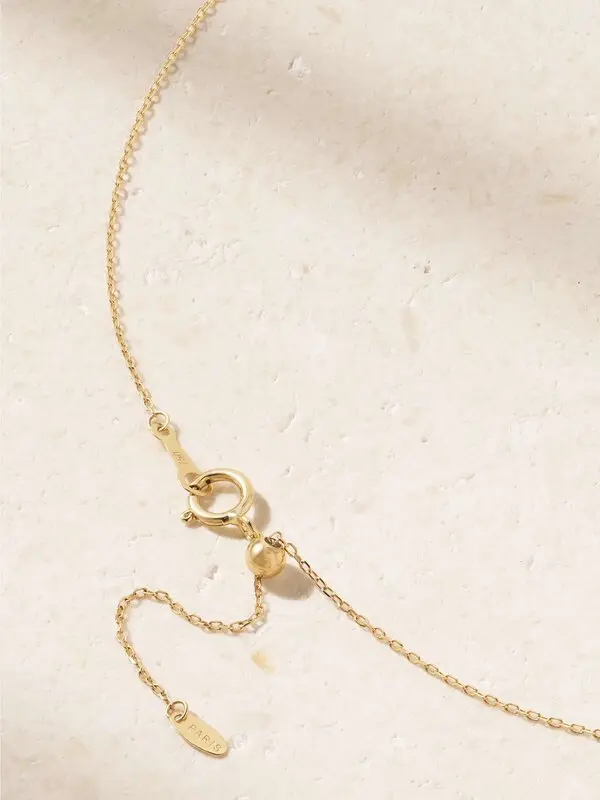 PERSEE Danaé Diamond Necklace - Gold