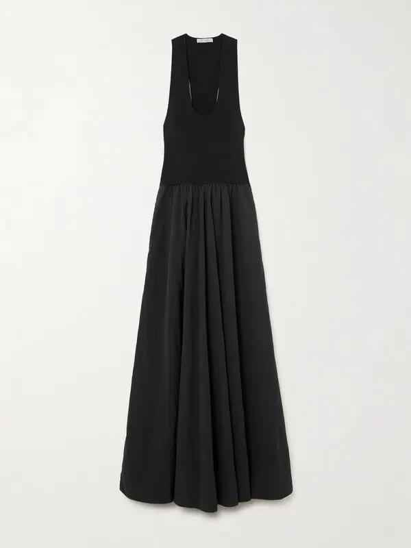 strapless open back dress Rag & Bone Saige Poplin Maxi Dress