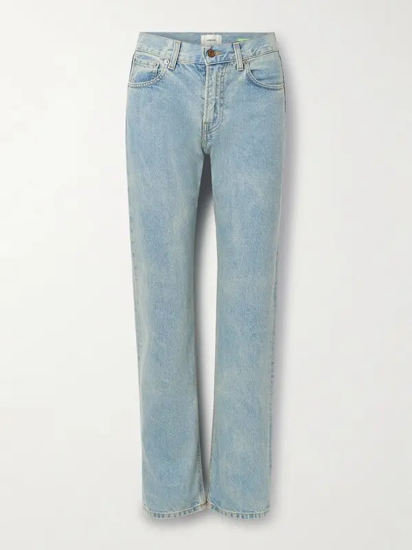 HAIKURE Cleo High-rise Straight-leg Jeans - Blue