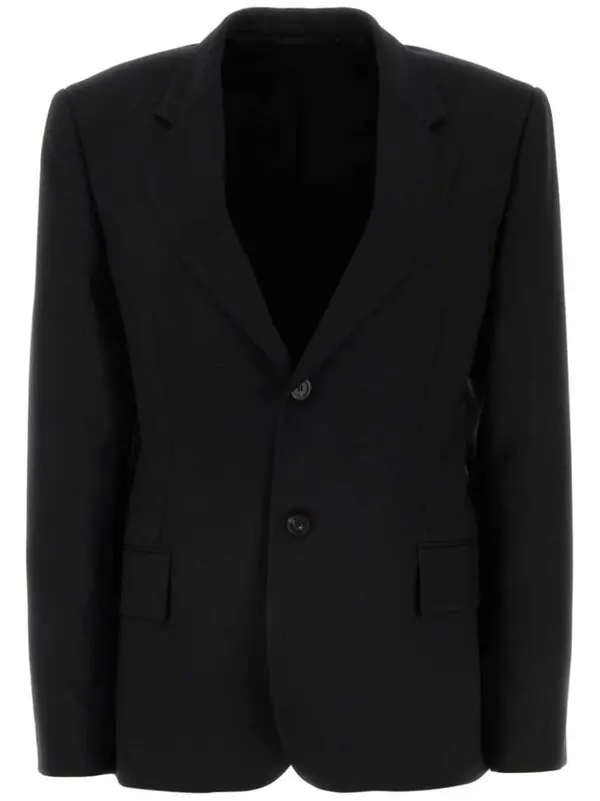 Balenciaga Single-breasted Wool Blazer
