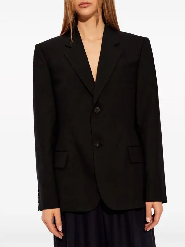 Balenciaga Single-breasted Wool Blazer