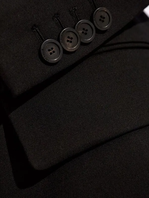 Balenciaga Single-breasted Wool Blazer