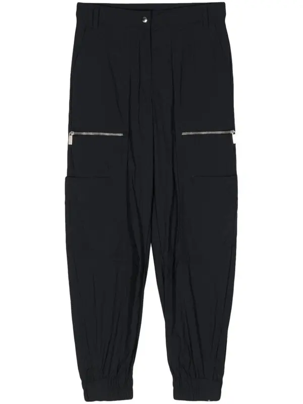 Off-White Embroidered Cargo Trousers - Blue