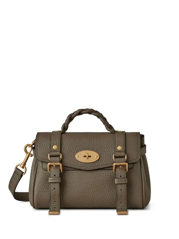 Mulberry Mini Alexa Leather Tote Bag - Green