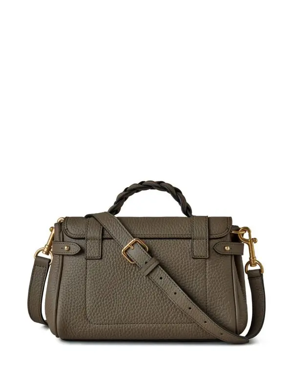 Mulberry Mini Alexa Leather Tote Bag - Green