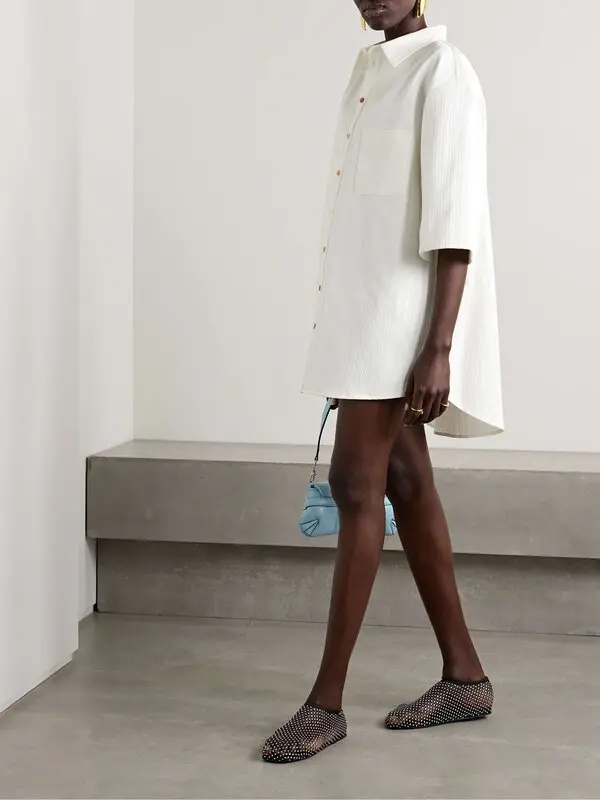 Christopher John Rogers Oversized Cotton-sateen Shirt