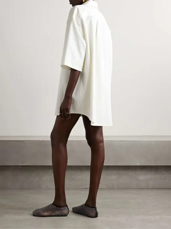 Christopher John Rogers Oversized Cotton-sateen Shirt