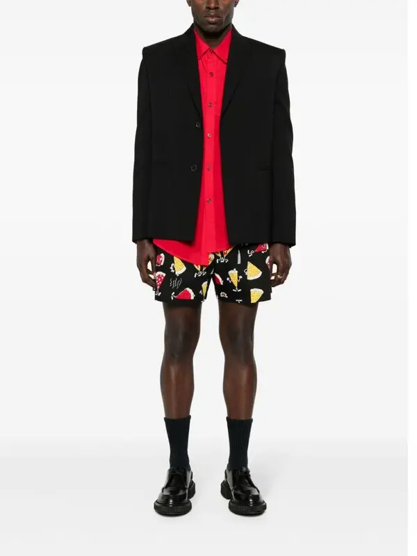 Junya Watanabe Cartoon-print Shorts