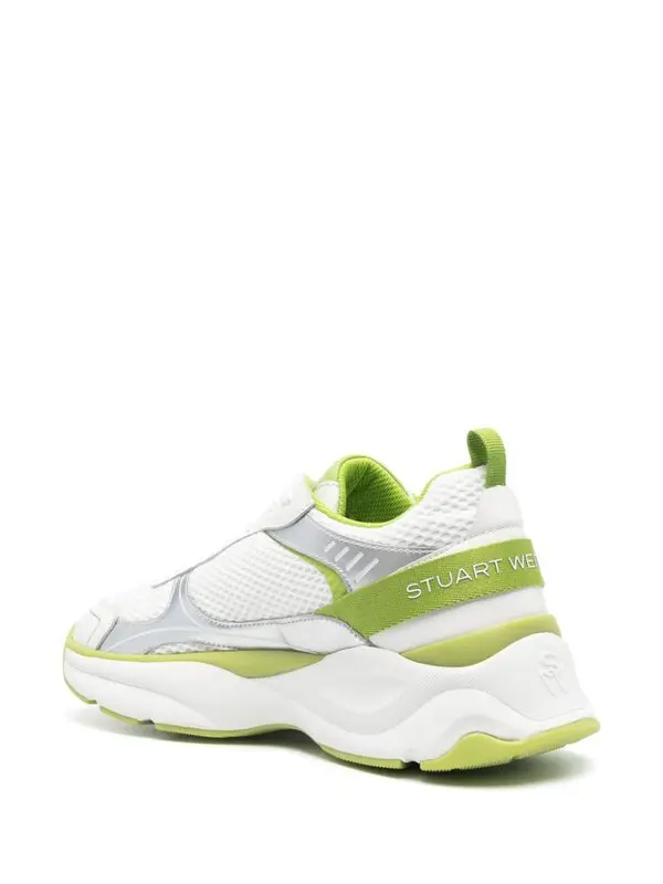 STUART WEITZMAN Panelled Sneakers - White