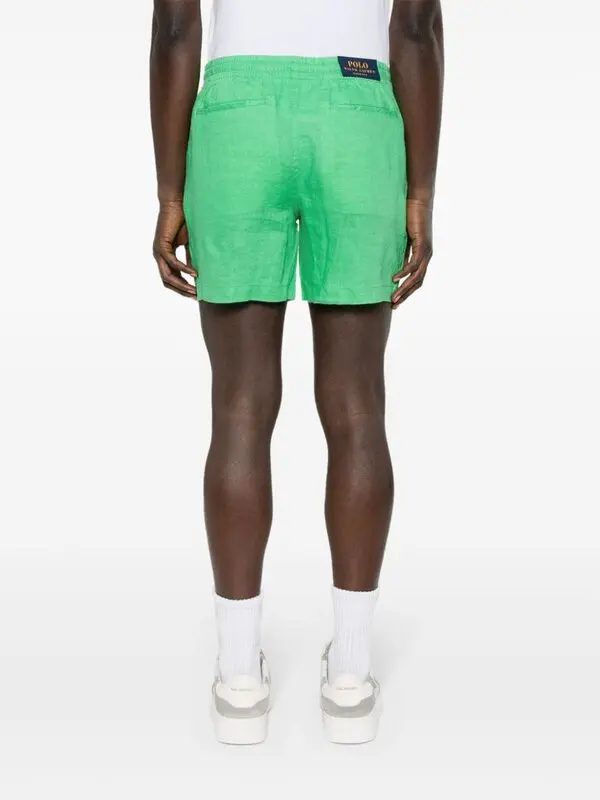Polo Ralph Lauren Polo Pony-motif Linen Shorts