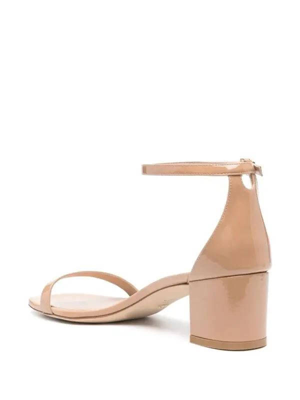 STUART WEITZMAN Simplecurve Leather Sandals
