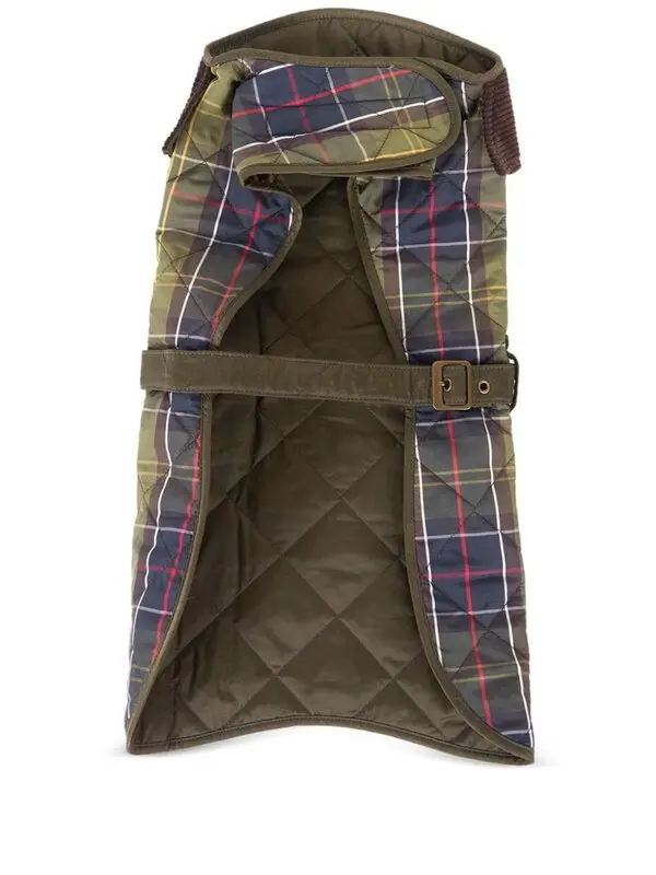Barbour Tartan Print Dog Coat