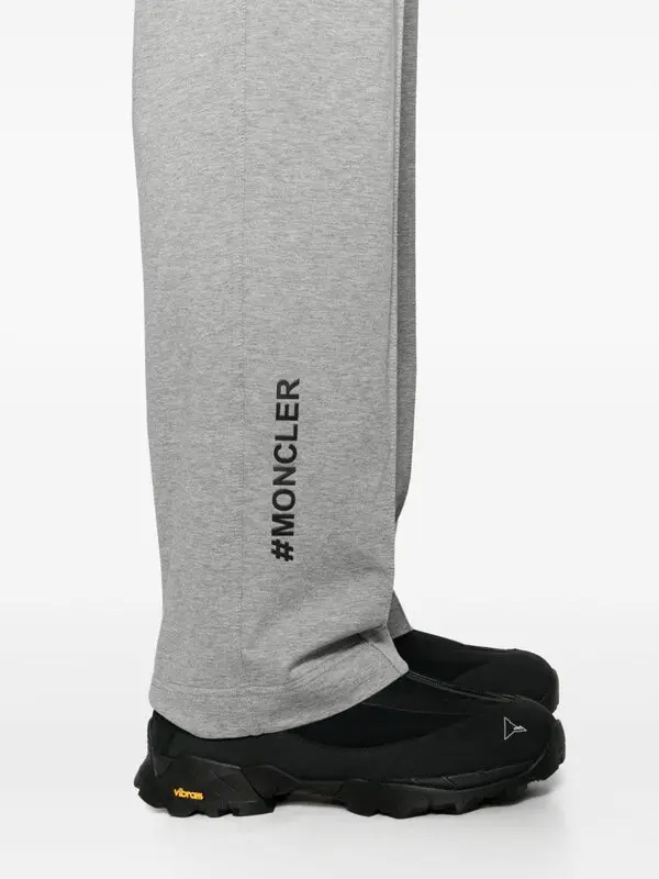 Moncler Logo-lettering Cotton Track Pants