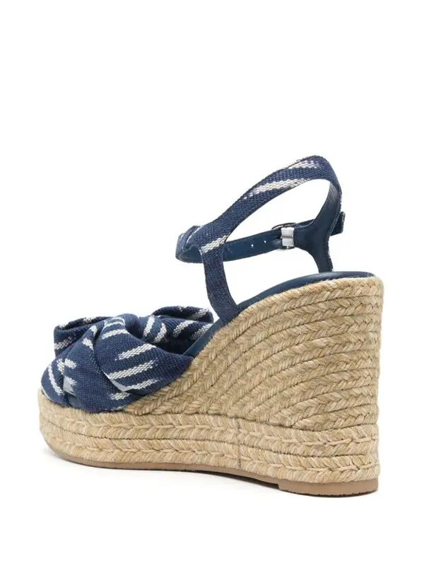 STUART WEITZMAN 80mm Sofia Wedge Espadrilles - Blue