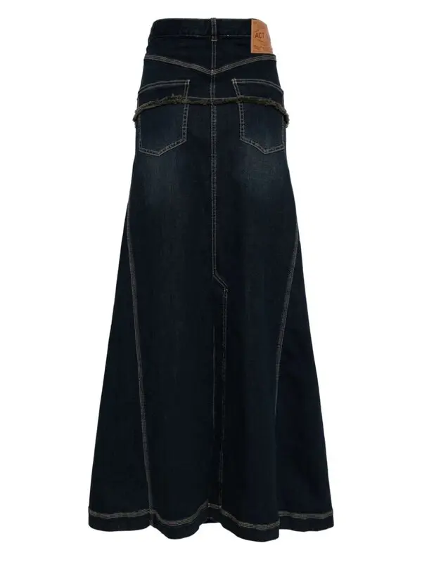 ACT Nº1 Layered Denim Skirt