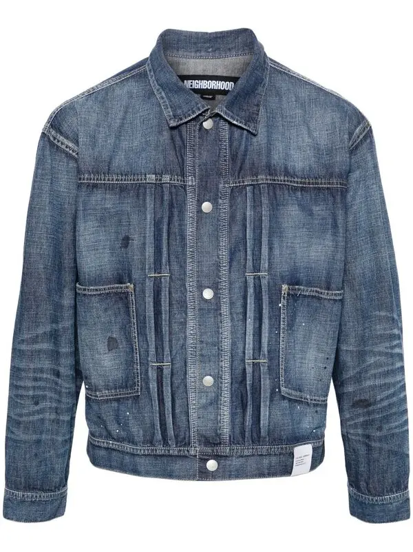 NEIGHBORHOOD Single-breasted Denim Jacket