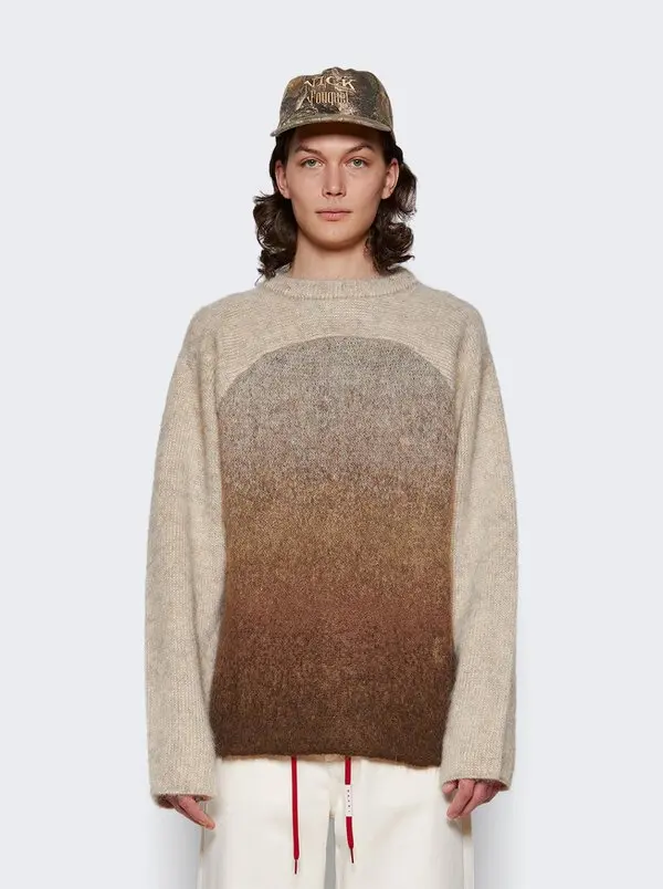 ERL Knitted Sweater - Brown