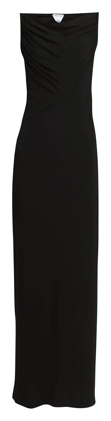 bottega veneta - Bottega Veneta Matte Crepe Jersey Midi Dress