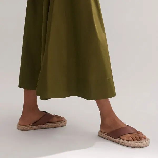 ME+EM Mixed Media Maxi Dress
