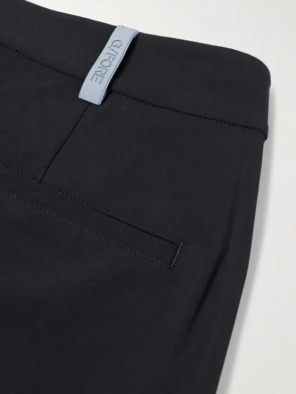 Mr P. G/fore Tapered Pleated Stretch-twill Trousers