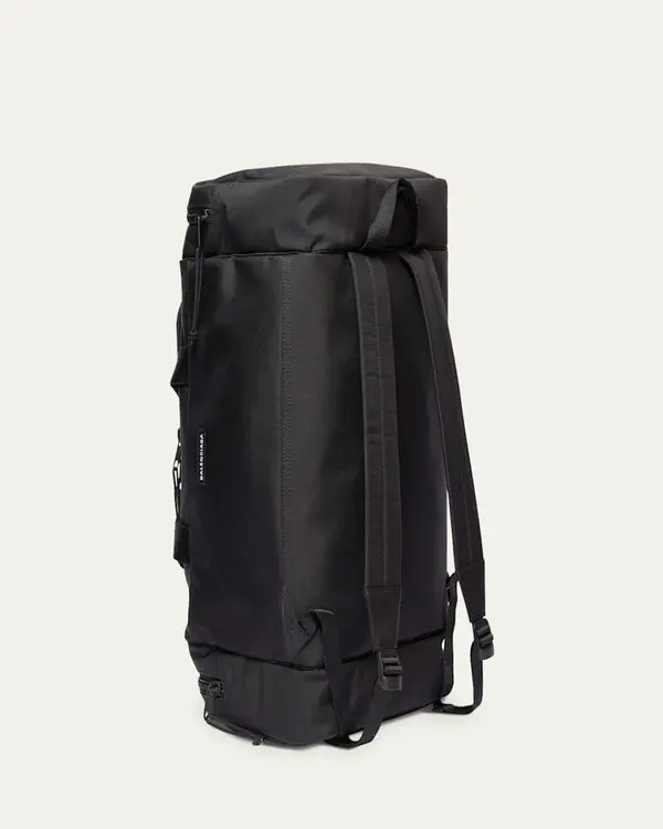 Drawstring Backpack Travel Backpack Balenciaga Backpack Black