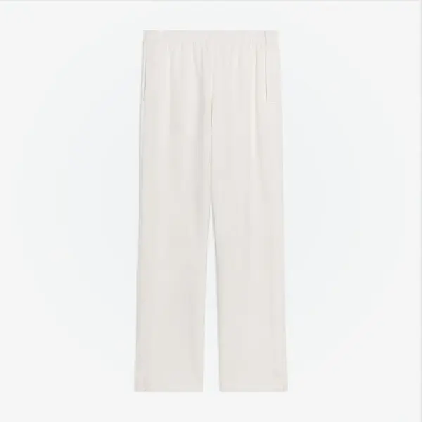 Helmut Lang Cotton Fleece Seatbelt Jogger - Ivory