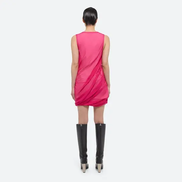 Helmut Lang Silk Bubble Dress