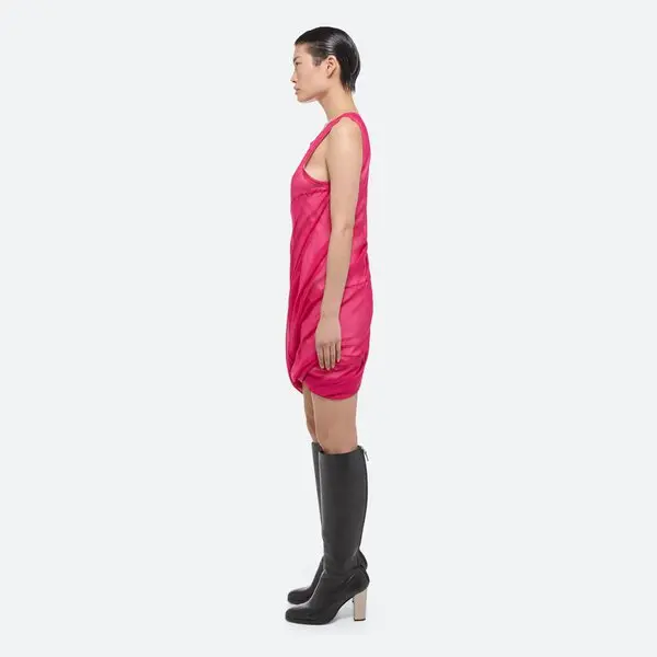 Helmut Lang Silk Bubble Dress