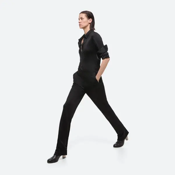 Helmut Lang Fluid Car Trousers - Black