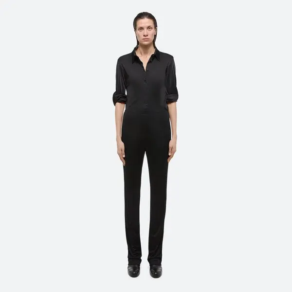 Helmut Lang Fluid Car Trousers - Black