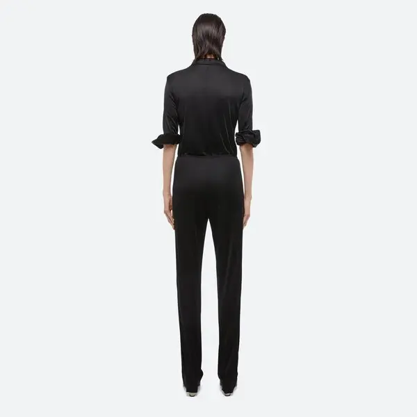 Helmut Lang Fluid Car Trousers - Black