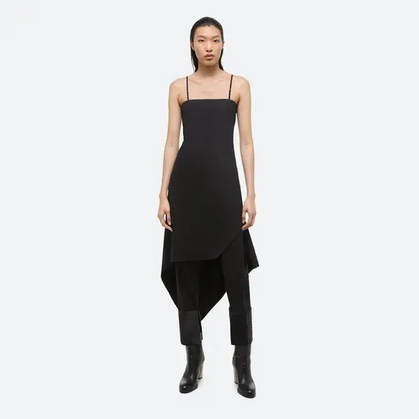 Helmut Lang Scarf Hem Strappy Dress