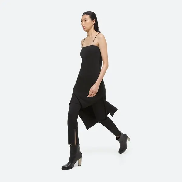Helmut Lang Scarf Hem Strappy Dress