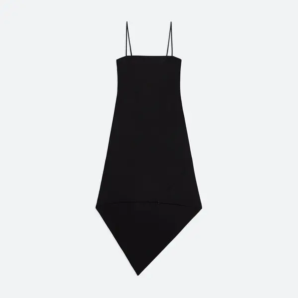 Helmut Lang Scarf Hem Strappy Dress