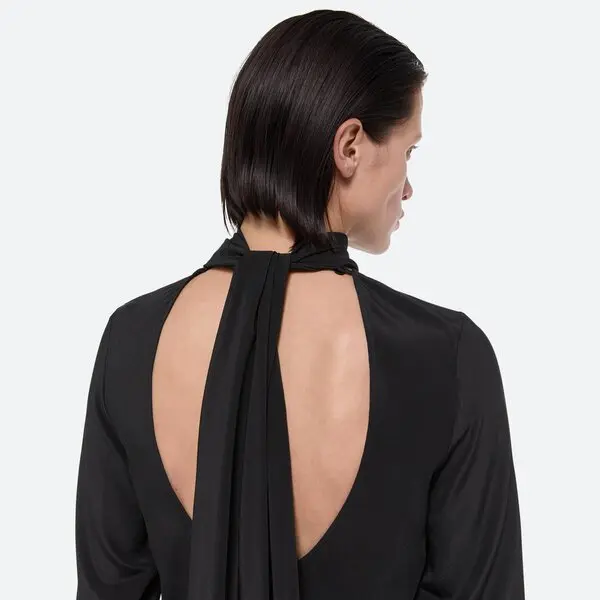 Helmut Lang Silk Scarf Dress