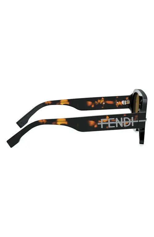 Fendi Graphy Sunglasses - Havana/other/roviex