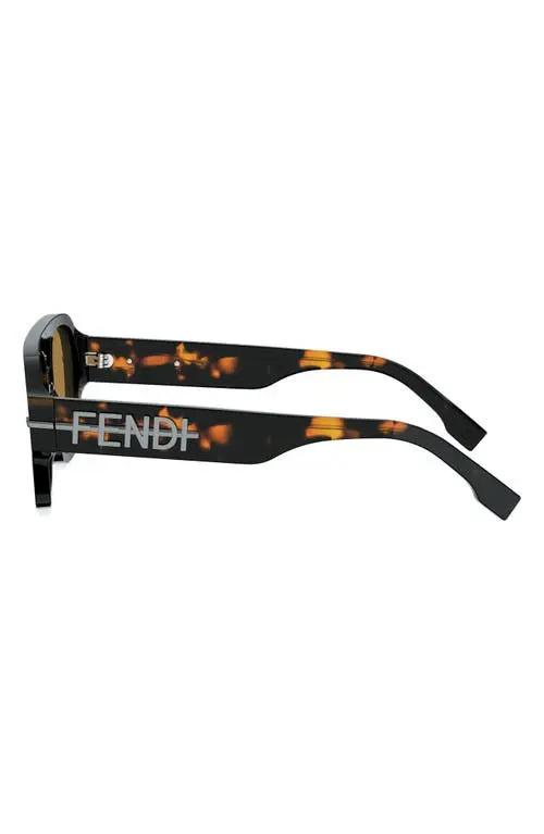 Fendi Graphy Sunglasses - Havana/other/roviex
