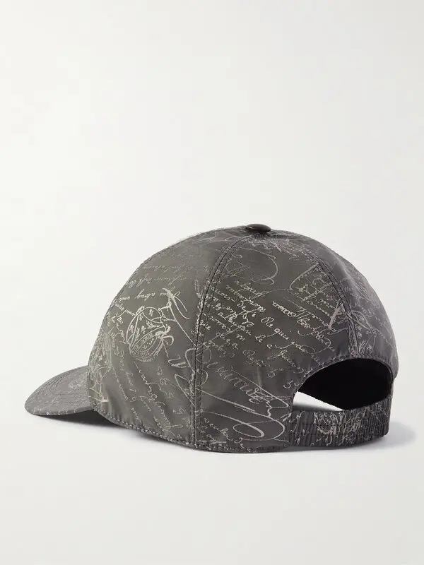 Berluti Scritto-jacquard Twill Baseball Cap