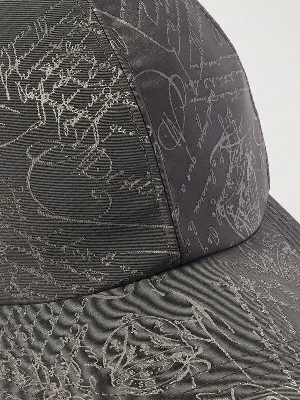 Berluti Scritto-jacquard Twill Baseball Cap